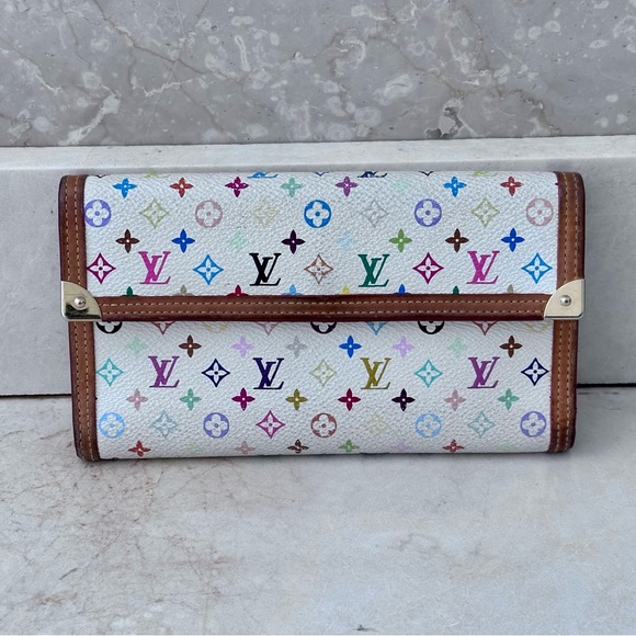 Louis Vuitton | Bags | Authentic Louis Vuitton Multicolor Wallet | Poshmark